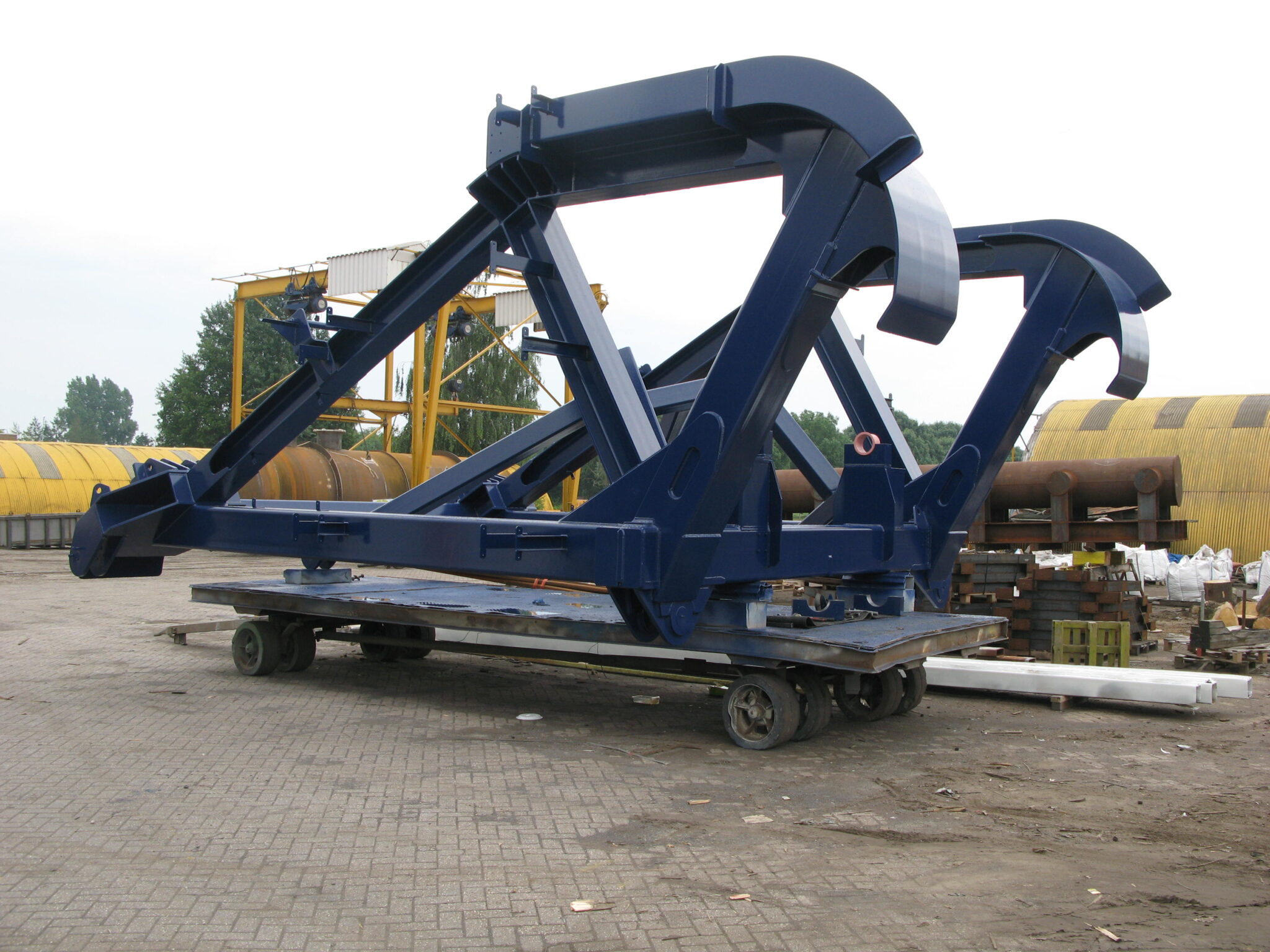 Pile upending frame - Consmema metalworking Consmema metalworking